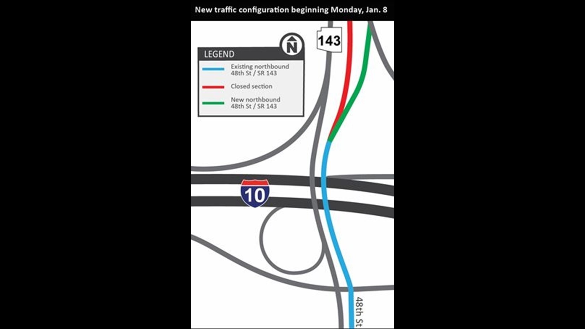 New 48th Street lanes to open for Phoenix drivers | 12news.com
