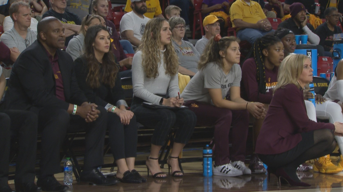 12 Sports serves as ‘guest coaches’ for ASU women’s basketball game ...