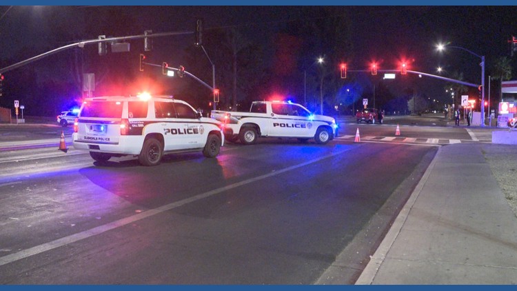 Man hospitalized, driver detained after pickup truck strikes pedestrian ...