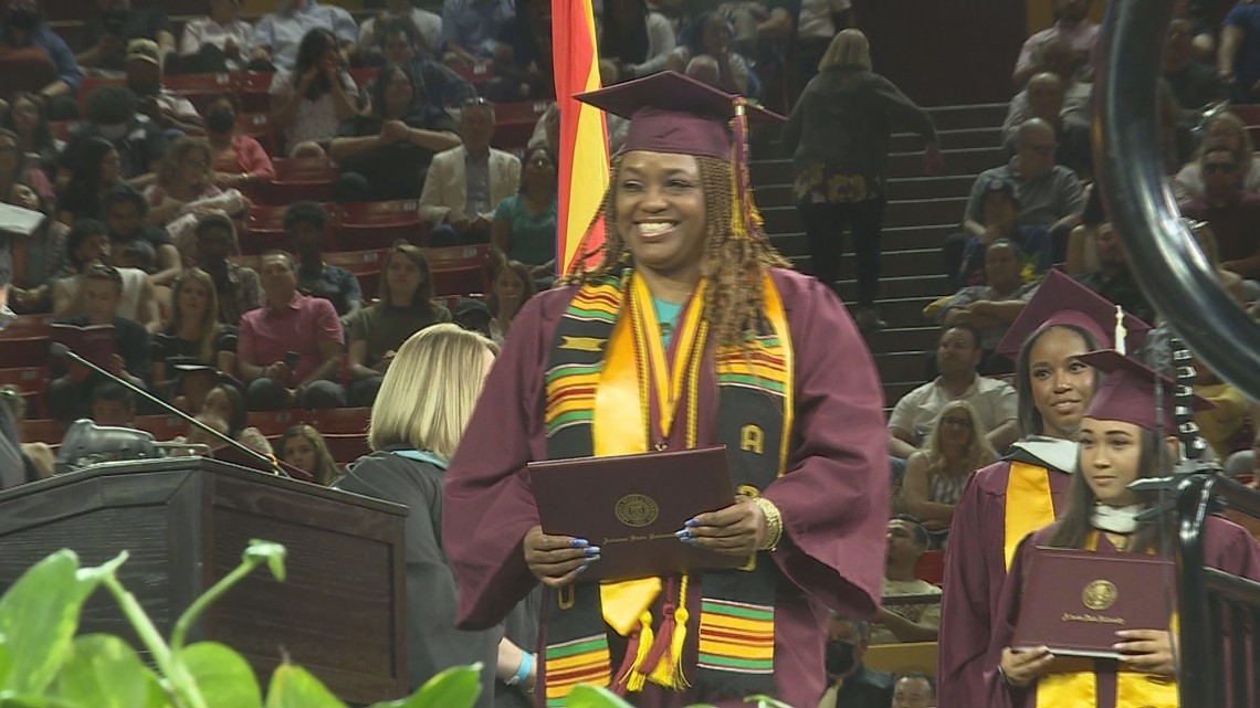 Valley mom leaves criminal past behind, graduates from ASU | 12news.com