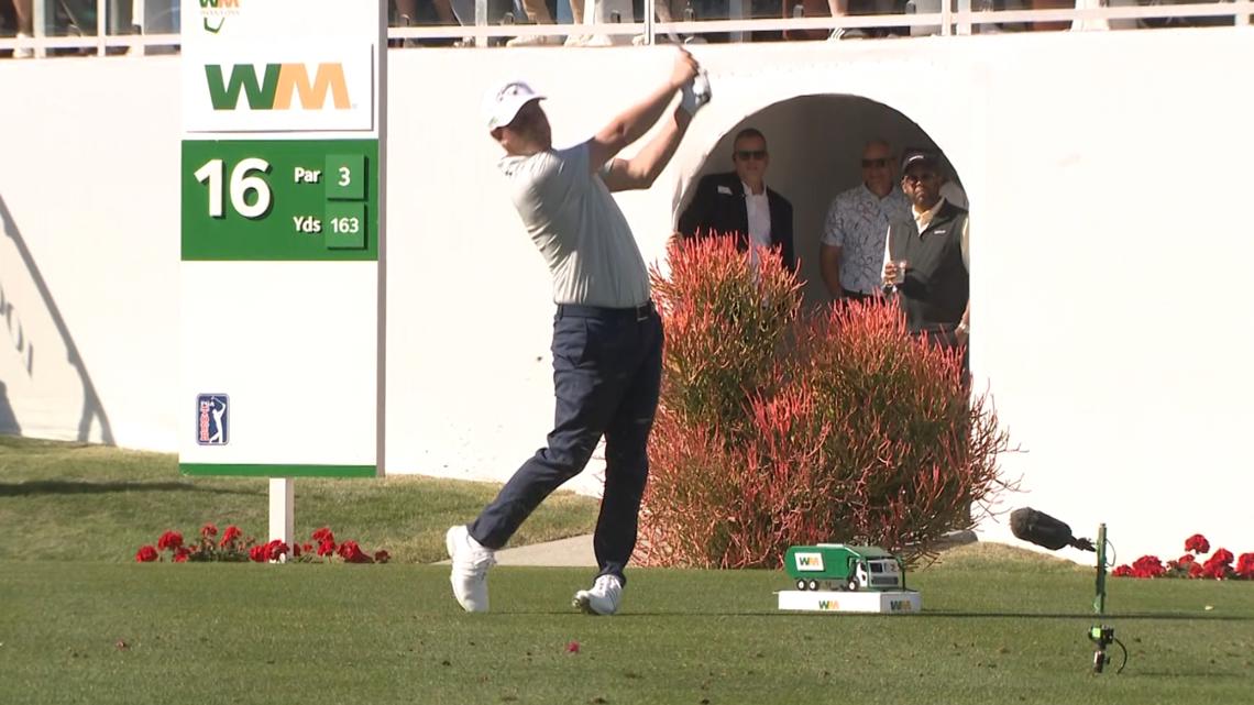 Emiliano Grillo logra un hoyo en uno en el hoyo 16 del WM Phoenix Open ...
