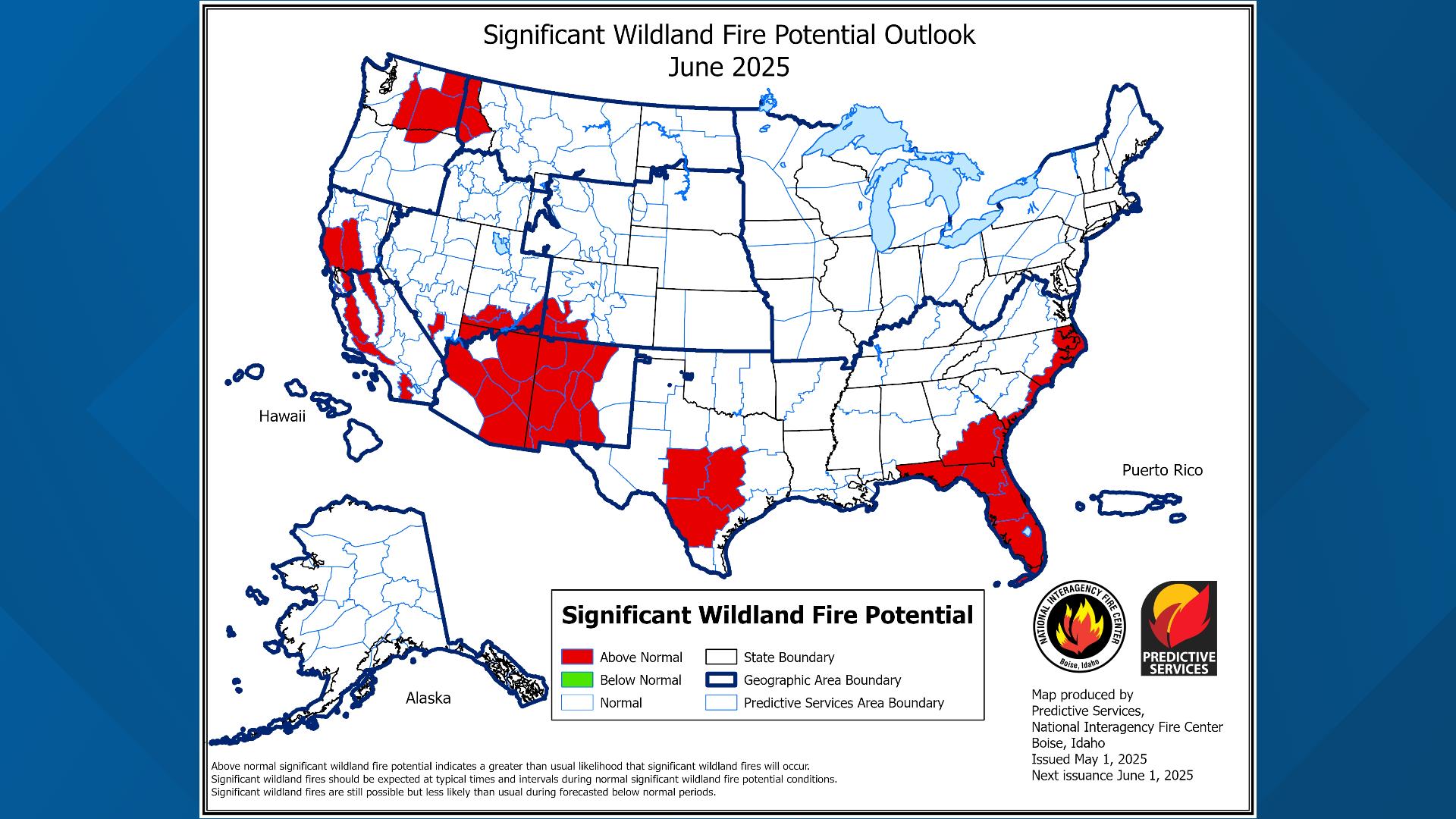 Arizona faces increased wildfire risk throughout June | 12news.com