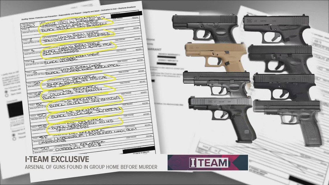 9 guns, drugs found in Phoenix group home days before murder | 12news.com