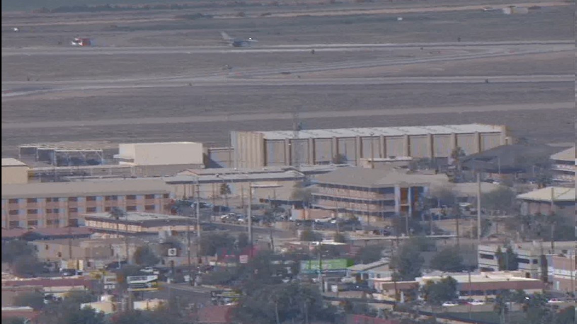 No threat found at Luke Air Force Base, area cleared | 12news.com