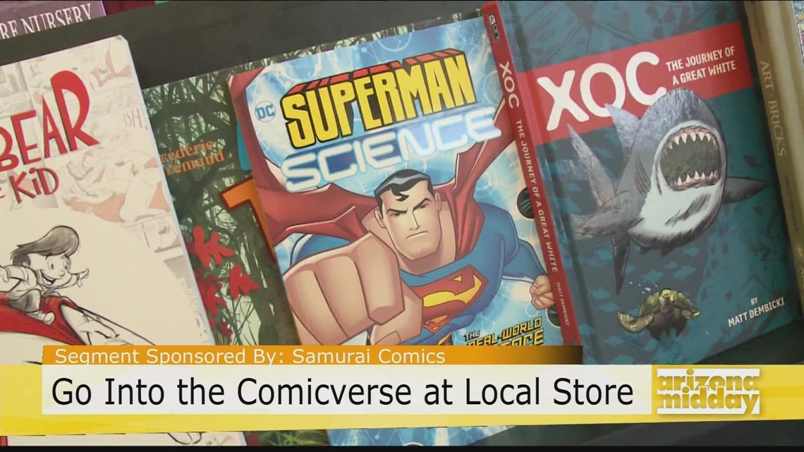 Enter the "Comicverse" at Samurai Comics | 12news.com