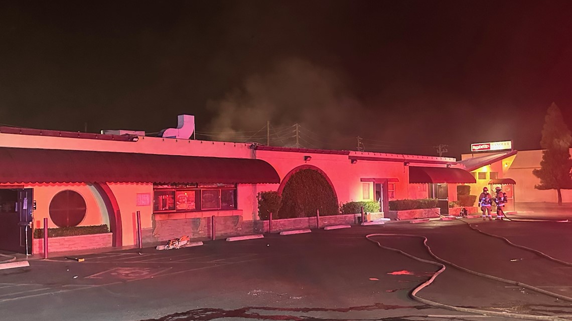Commercial building in flames | 12news.com