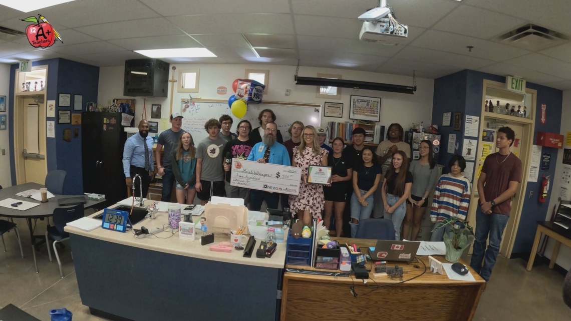 12News A+ Teacher: Lane Walburger at Buckeye Union High School | 12news.com