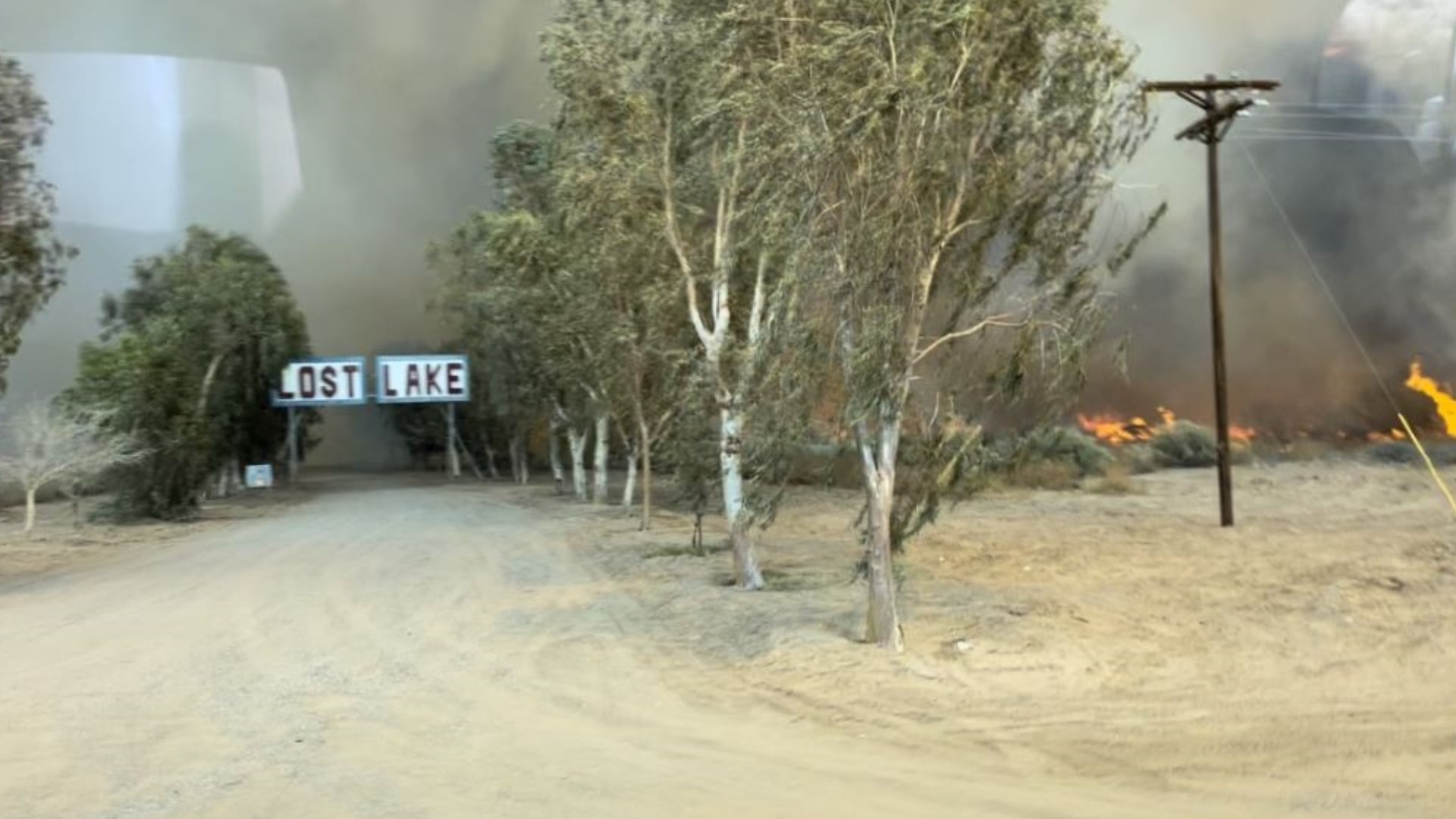 Lost Lake Fire burning just south of Lake Havasu City | 12news.com