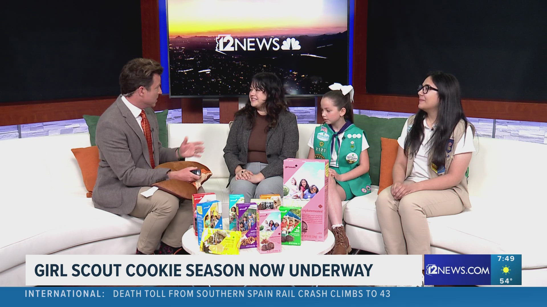 Girl Scout Cookie season is now underway in Arizona | 12news.com