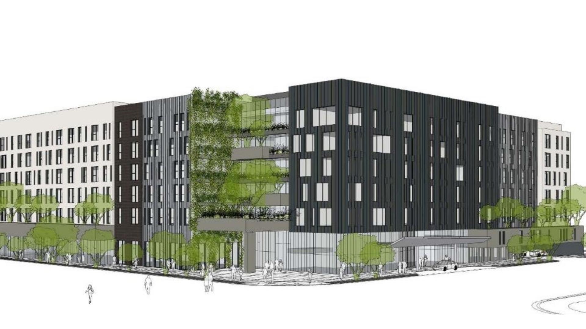 Tempe approves plans for 7-story building near light rail route ...