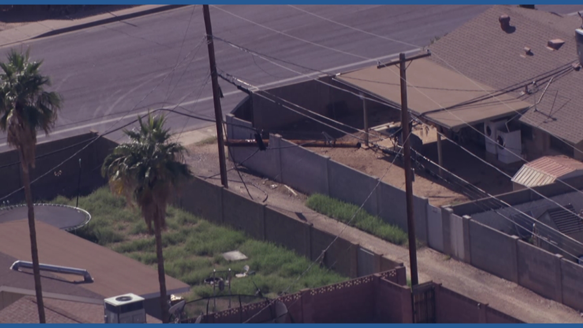 Power lines knocked down after crash with semi in Phoenix, outages ...