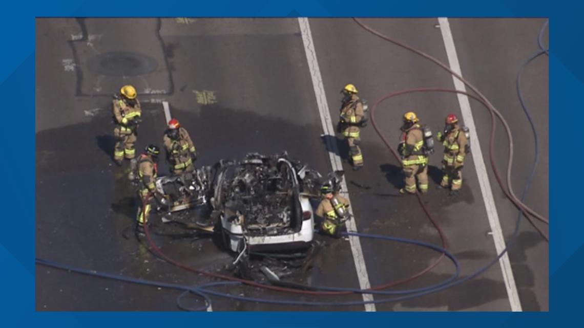Tesla catches fire twice in separate Scottsdale incidents | 12news.com