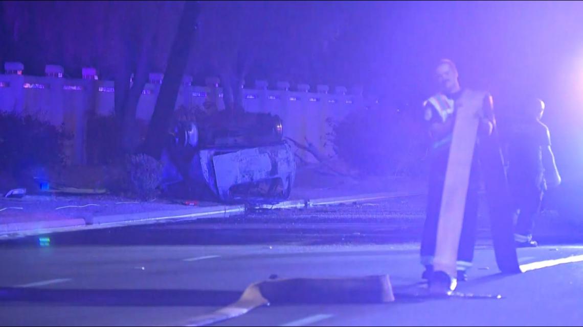 Chandler crash leaves thousands without power, SRP says | 12news.com