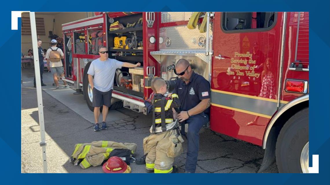 Rural Metro Fire welcomes new ladder truck with community celebration ...