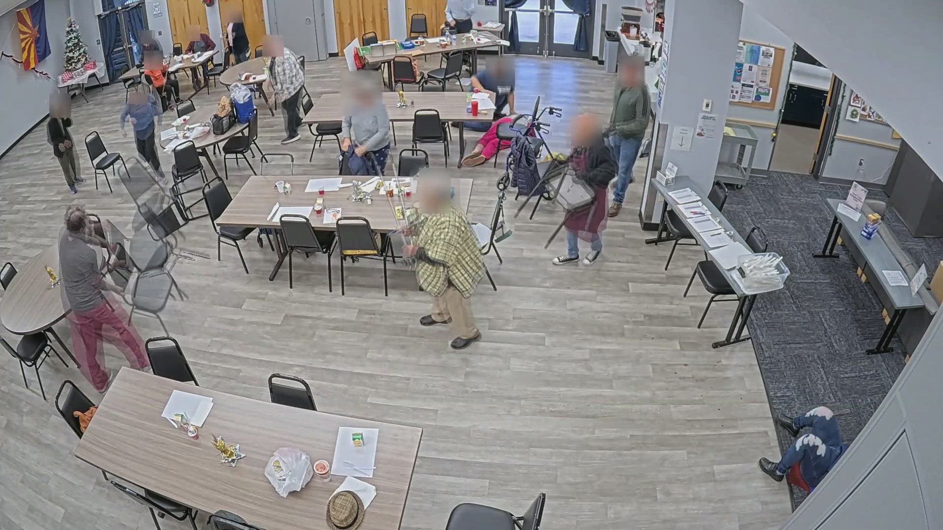 Video shows man attacking elderly people at Tempe community center ...