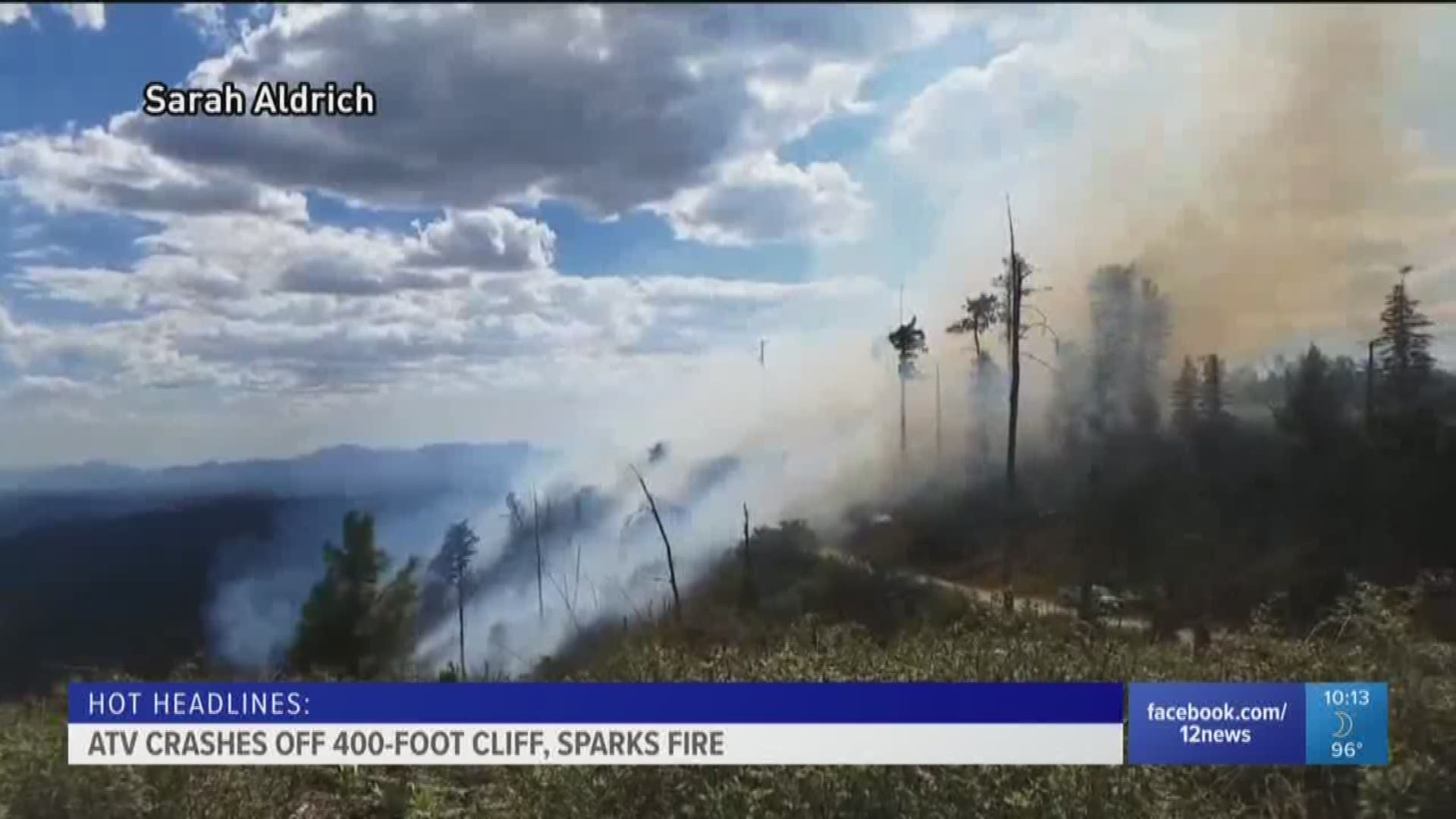 Four people believed dead after ATV crash sparks wildfire near Payson ...