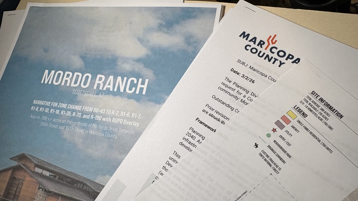 Rio Verde Foothills residents oppose master planned community | 12news.com