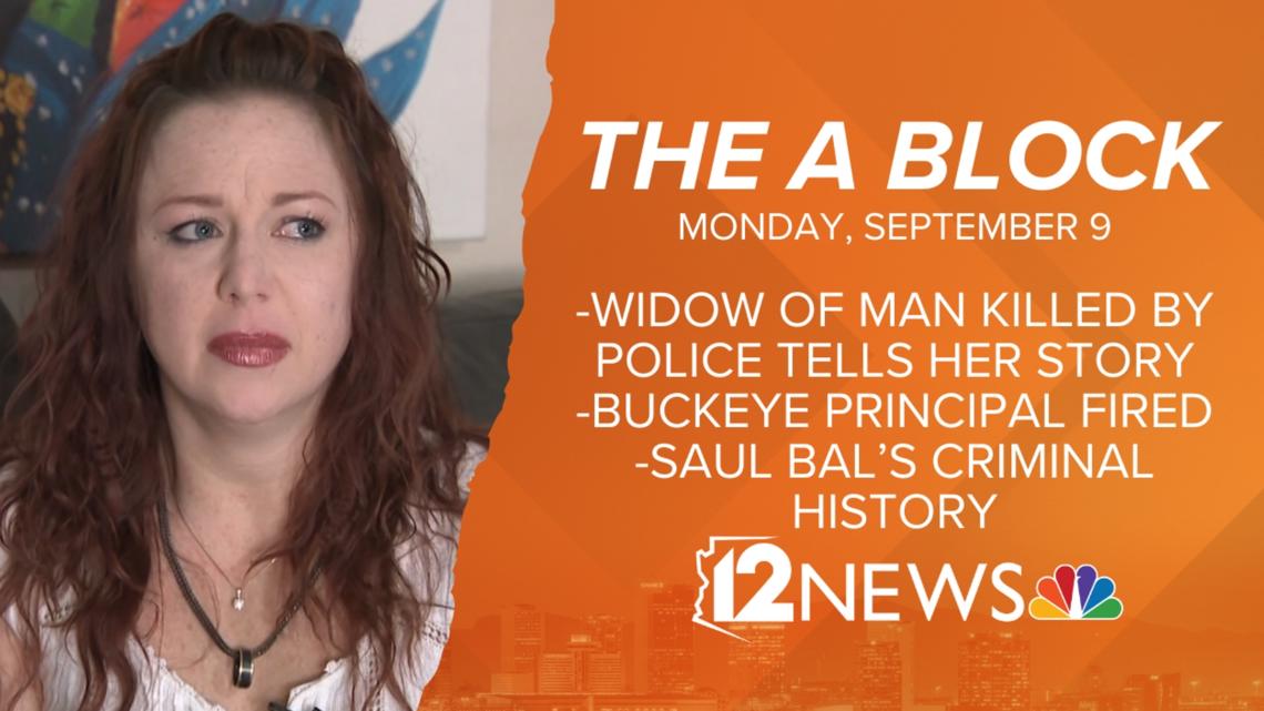 The A Block: Widow of man killed by police talks, Buckeye principal ...