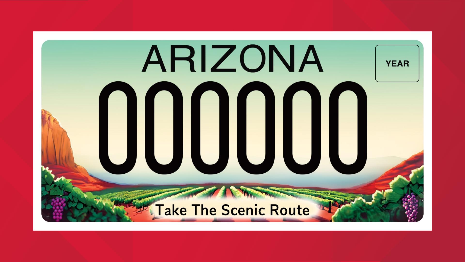 New license plate designs released by ADOT | 12news.com