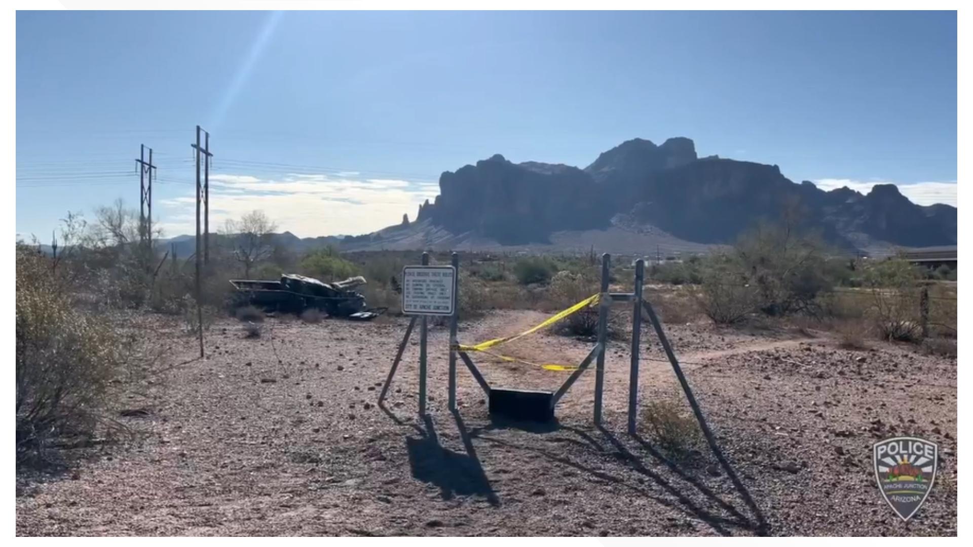 Teen dies in Apache Junction crash; another hospitalized | 12news.com