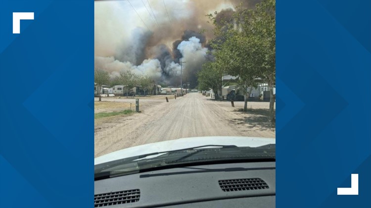 Lost Lake Fire burning just south of Lake Havasu City | 12news.com