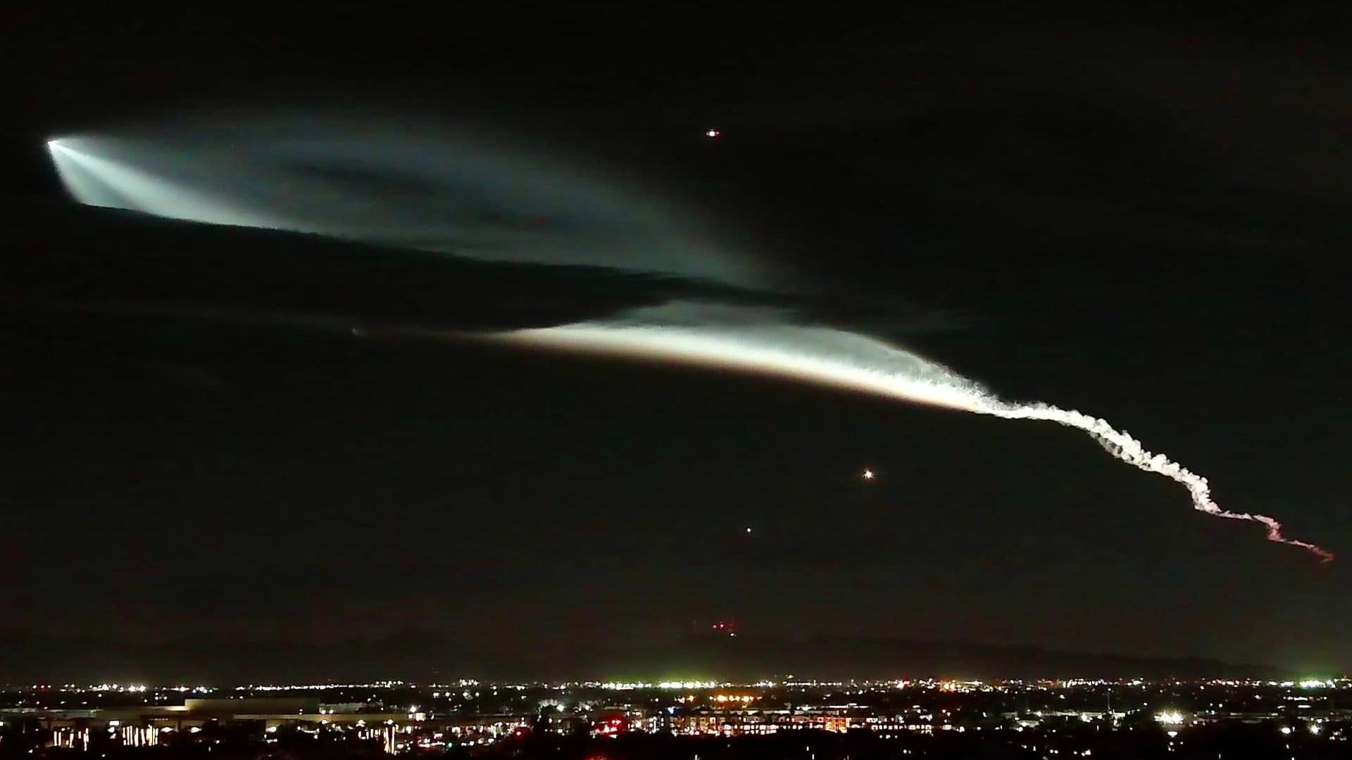 SpaceX Starlink launch Thursday night may be visible from Arizona ...