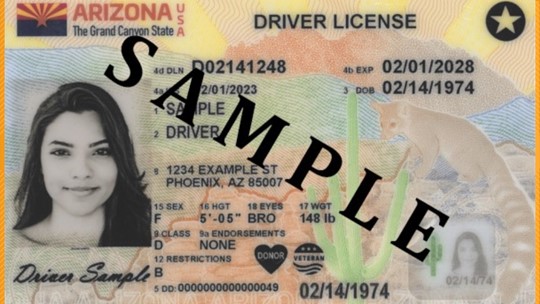 Arizona gets new driver's license look | 12news.com