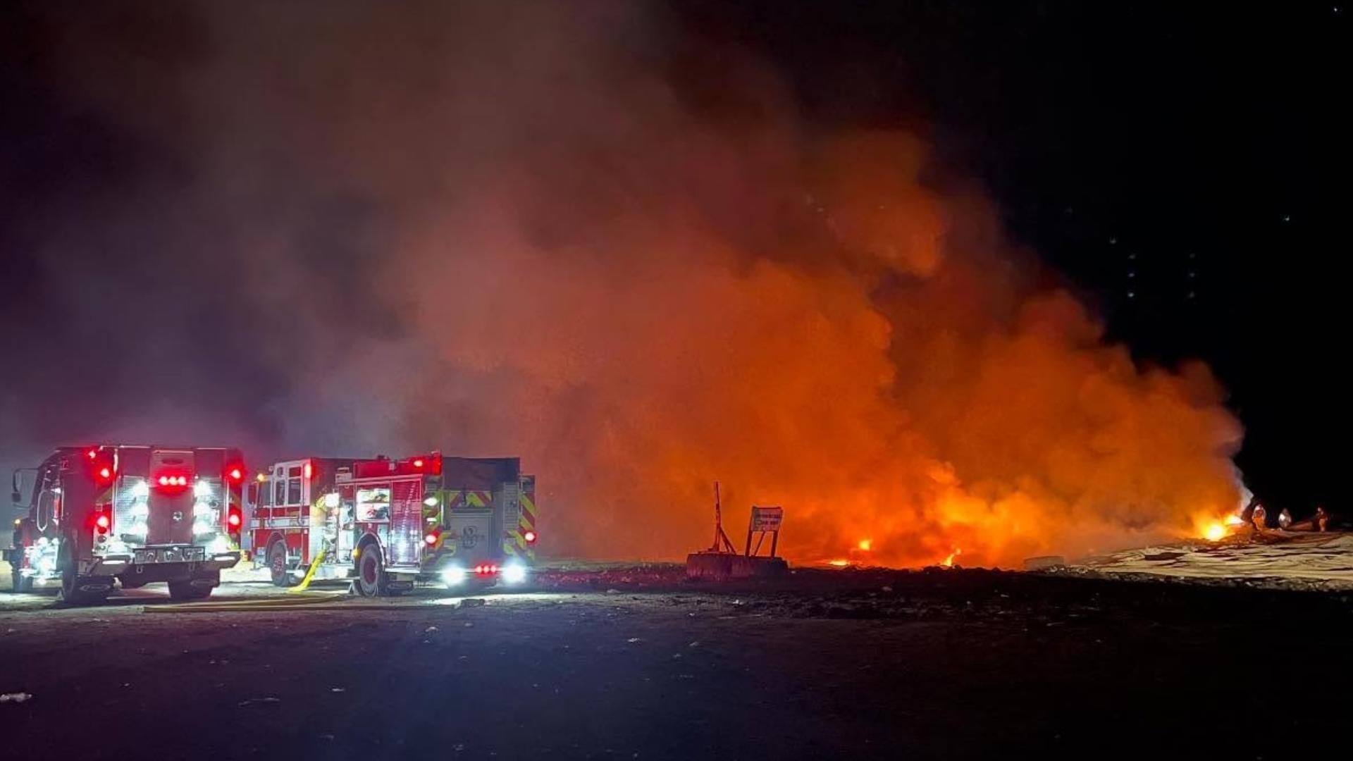 Landfill fire under investigation in Flagstaff, Arizona | 12news.com