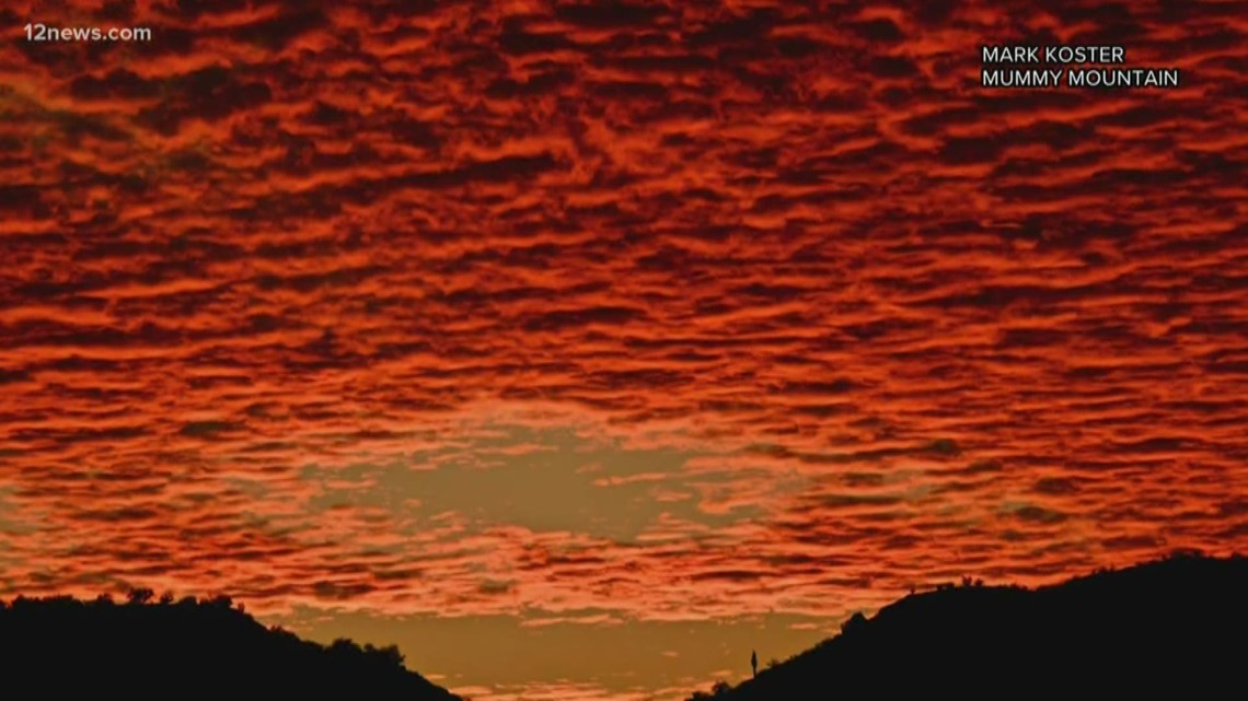 12 News Weather Watchers capture photos of spectacular sunset | 12news.com