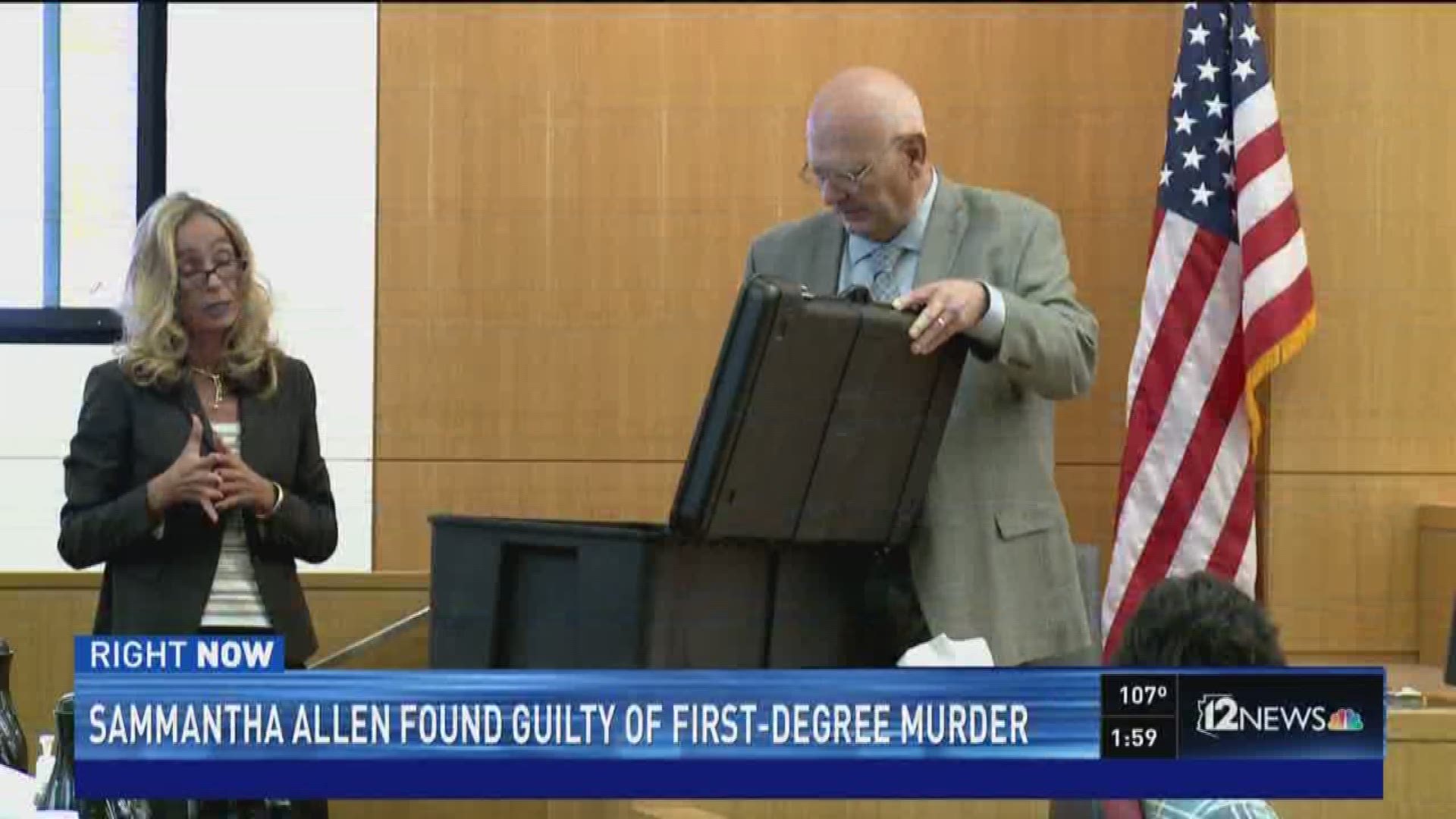 Ame Deal murder trial: Sammantha Allen found guilty of first-degree ...