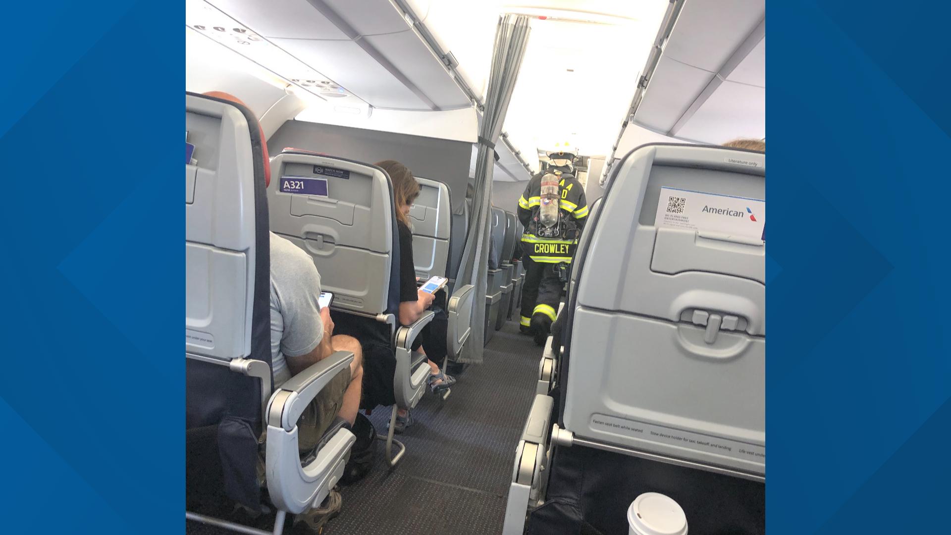 Passenger describes fire on plane | 12news.com