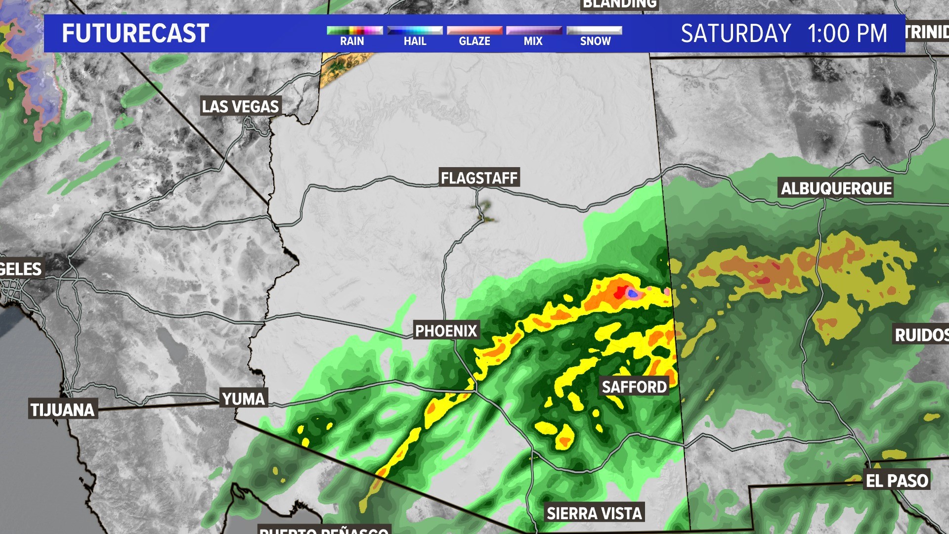 Rain expected during the weekend throughout Arizona | 12news.com