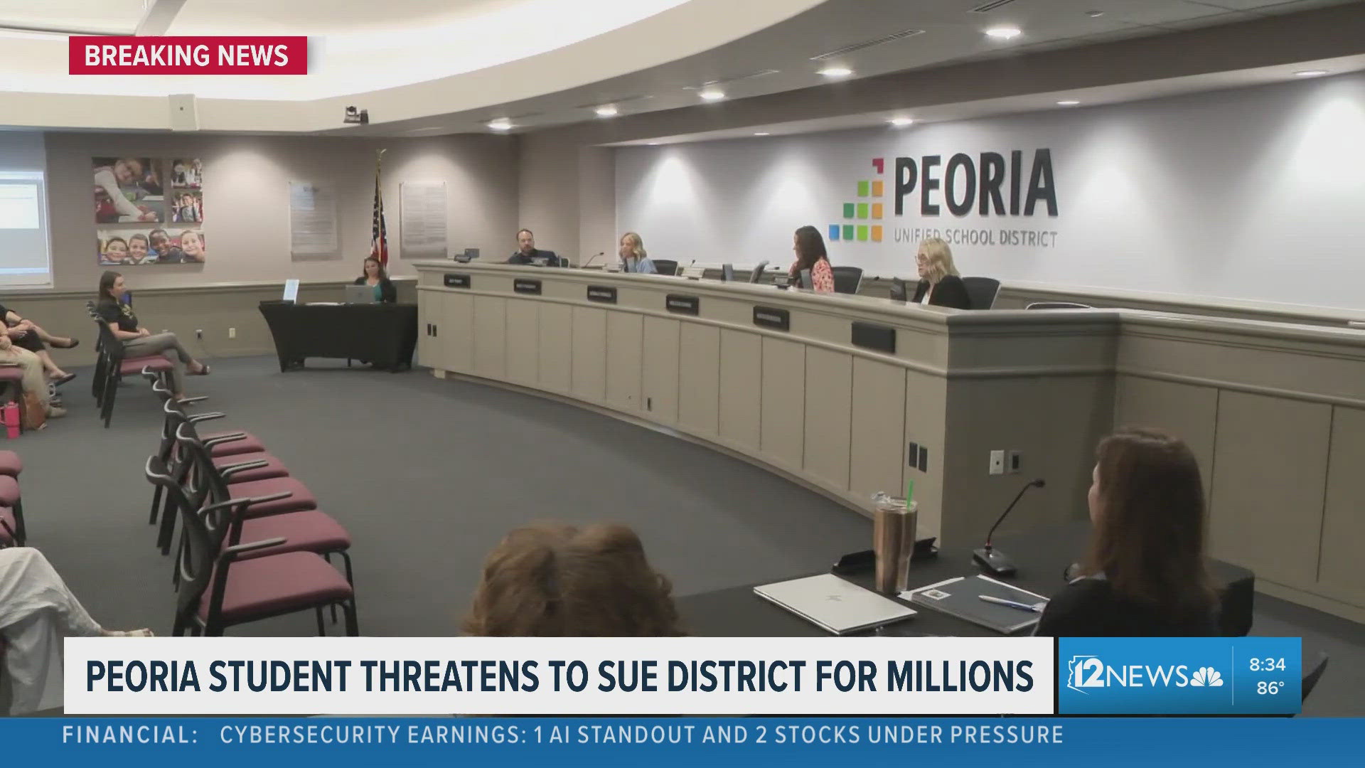 Peoria student threatens to sue district for millions | 12news.com