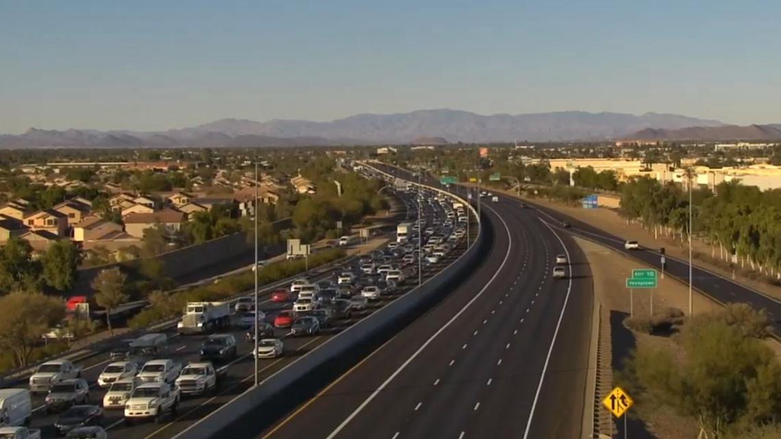 Sections of Loop 101 will be closed this weekend in Scottsdale, Phoenix ...