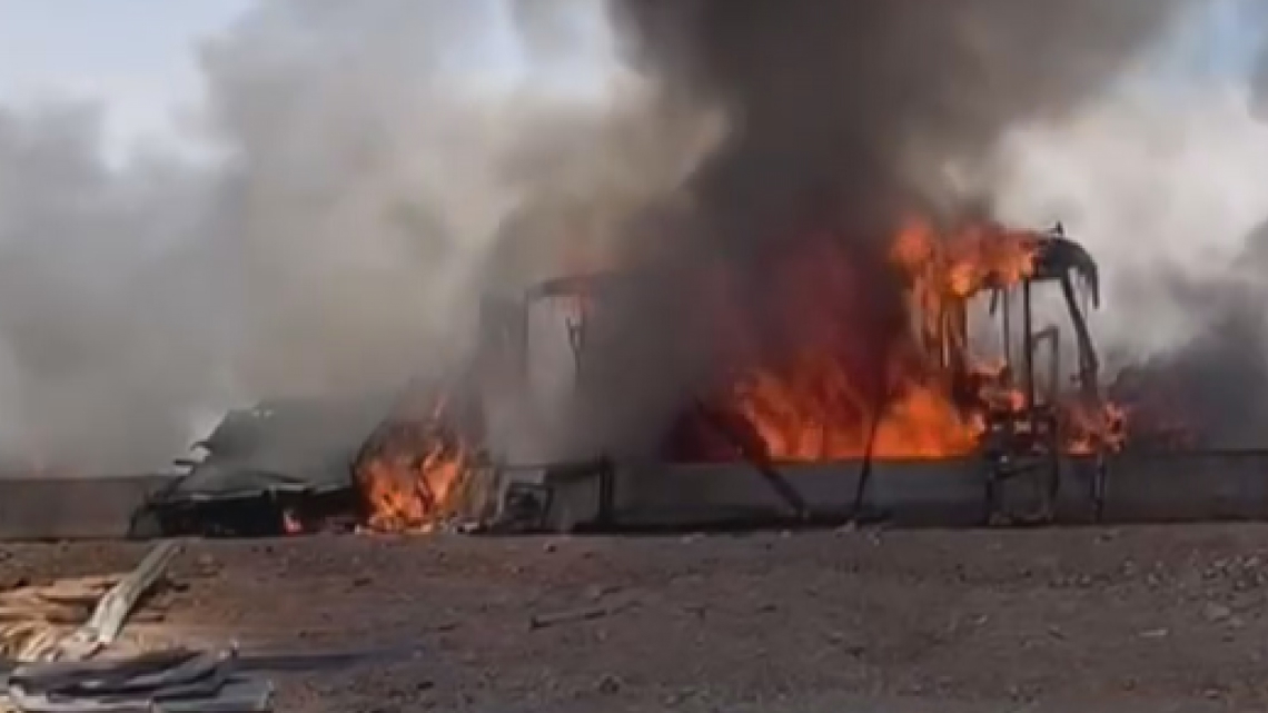 Arizona couple, dog survives fiery RV crash | 12news.com