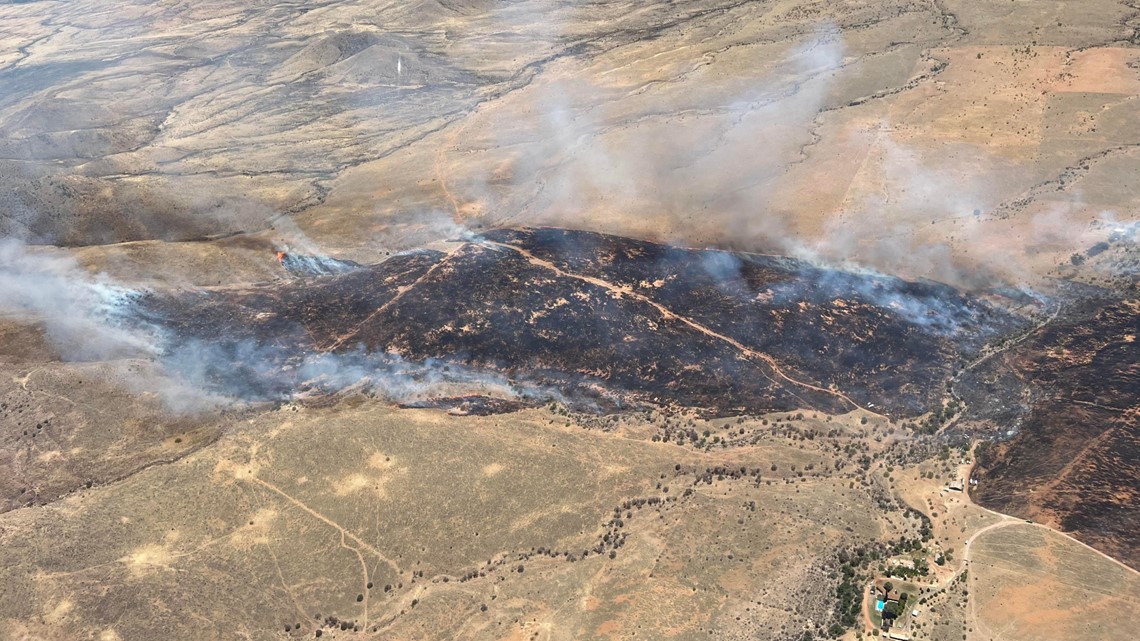 Elgin Bridge Fire almost fully contained | 12news.com