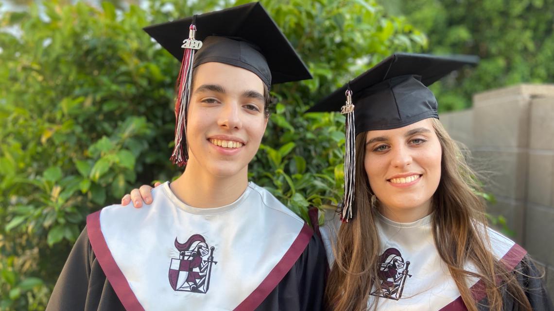 Five sets of twins, three valedictorians, one graduating class | 12news.com