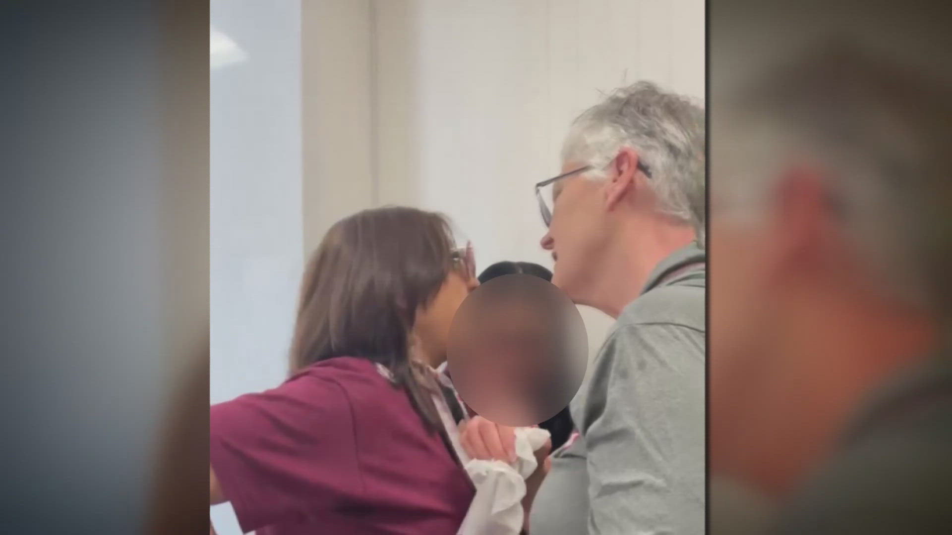 Viral video shows woman accusing couple of human trafficking | 12news.com