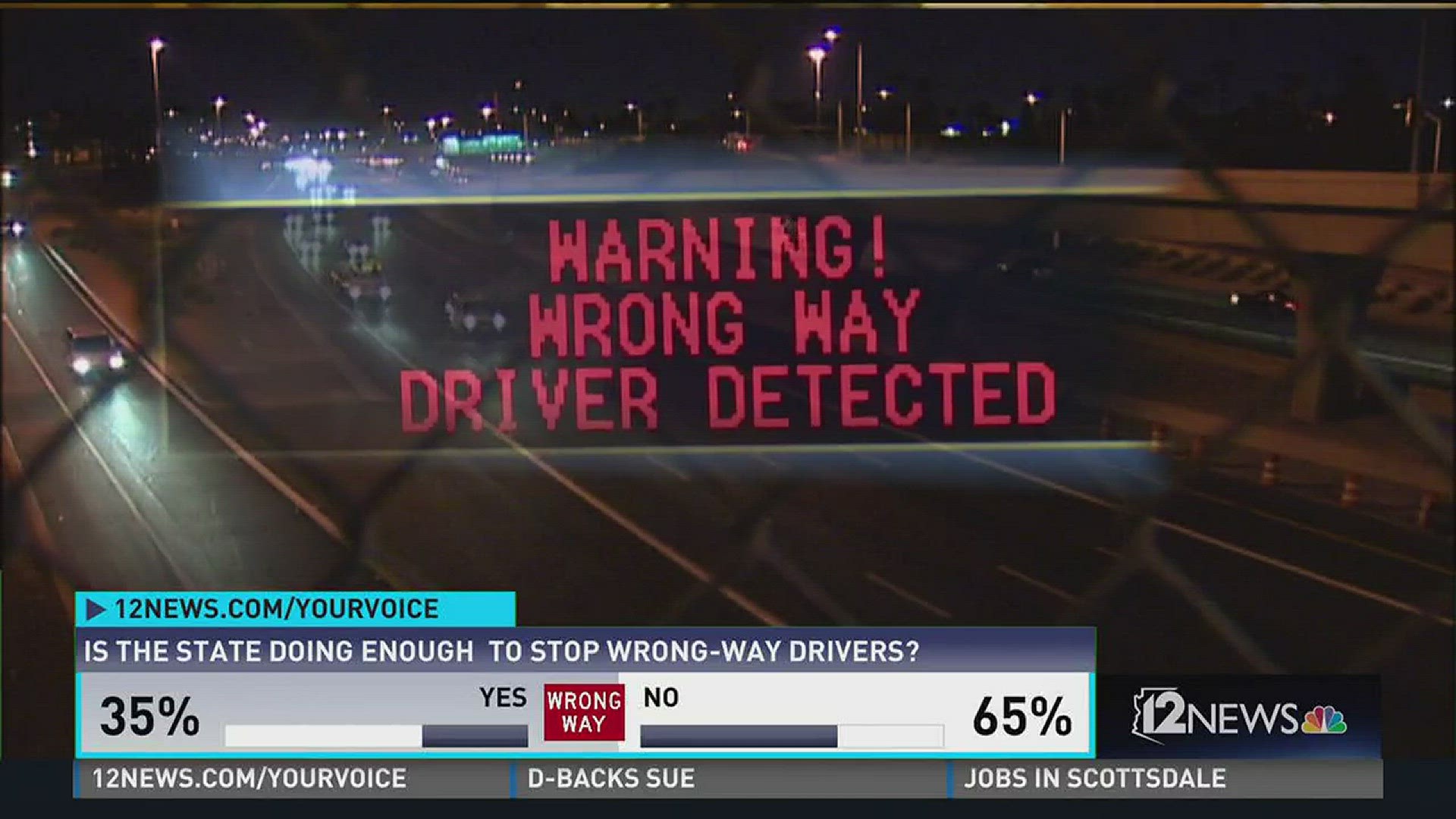 ADOT's instructions for handling wrong-way drivers | 12news.com