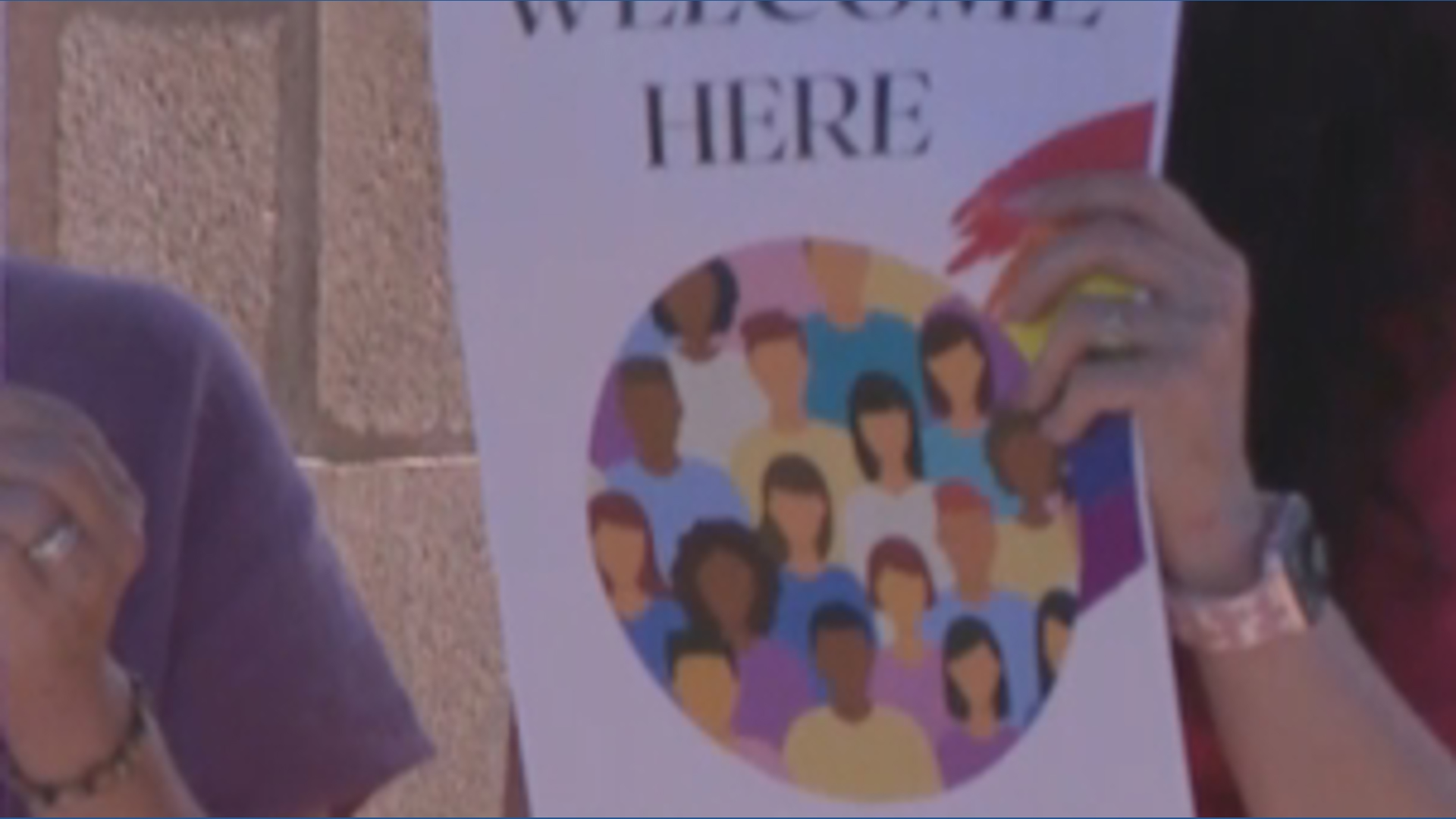 Protest demanding School board member resigns after Nazi salute ...
