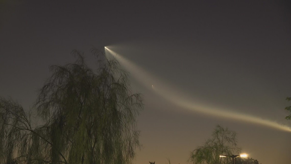 SpaceX rocket launch lights up Arizona sky | 12news.com