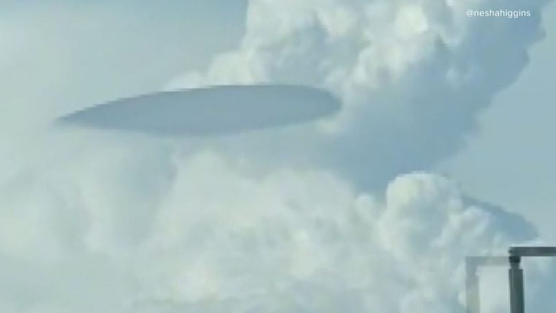 How are giant saucer-looking clouds formed? | 12news.com