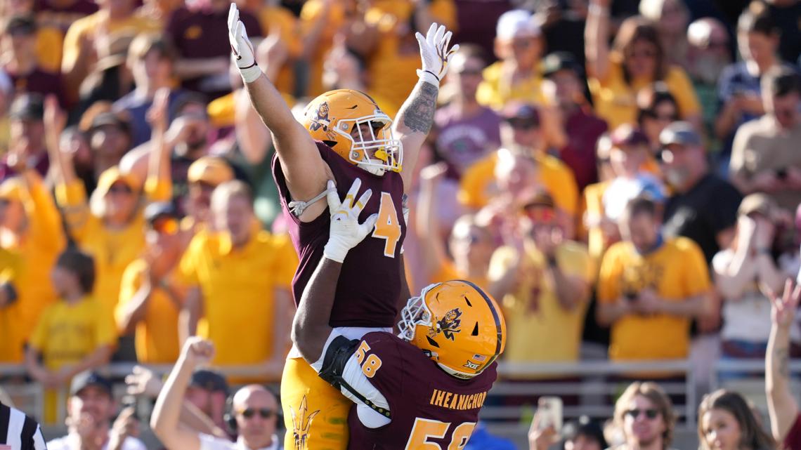 No. 21 ASU upsets No. 14 BYU, 28-23 | 12news.com