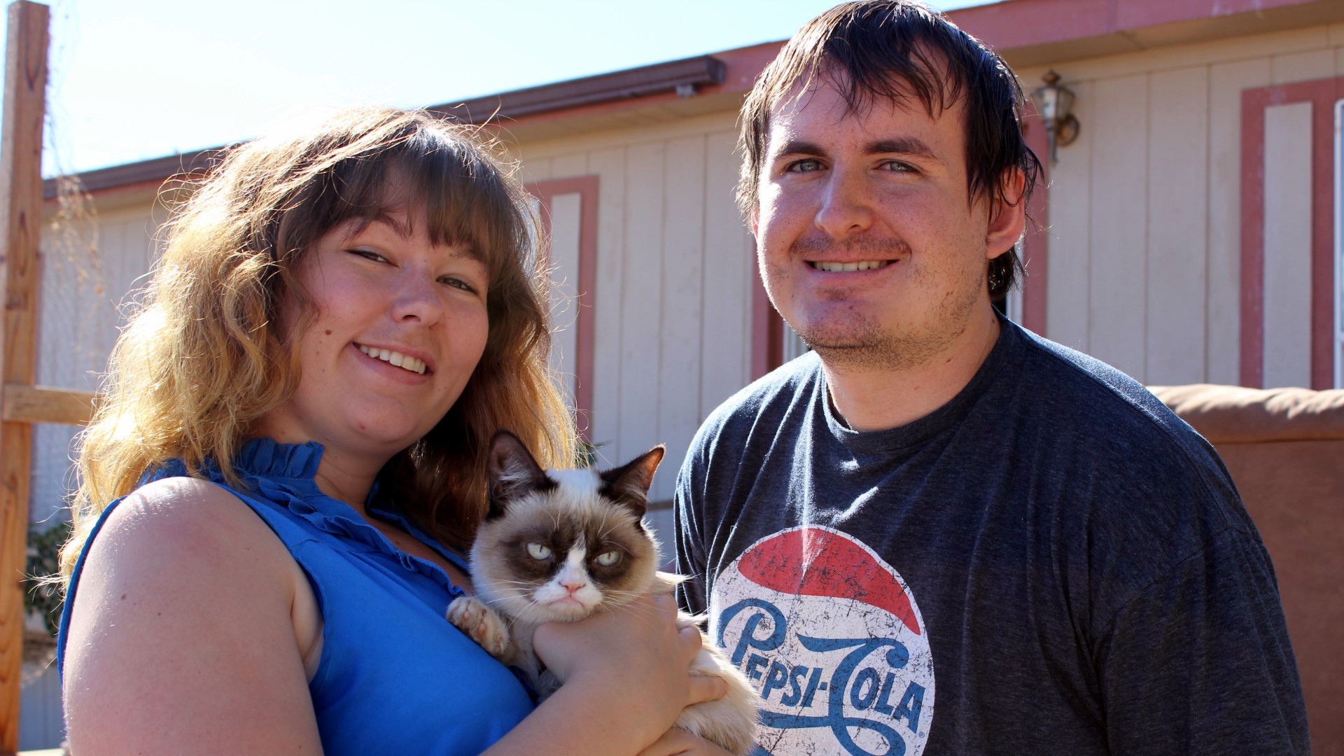 Grumpy Cat at her Morristown, AZ home | 12news.com