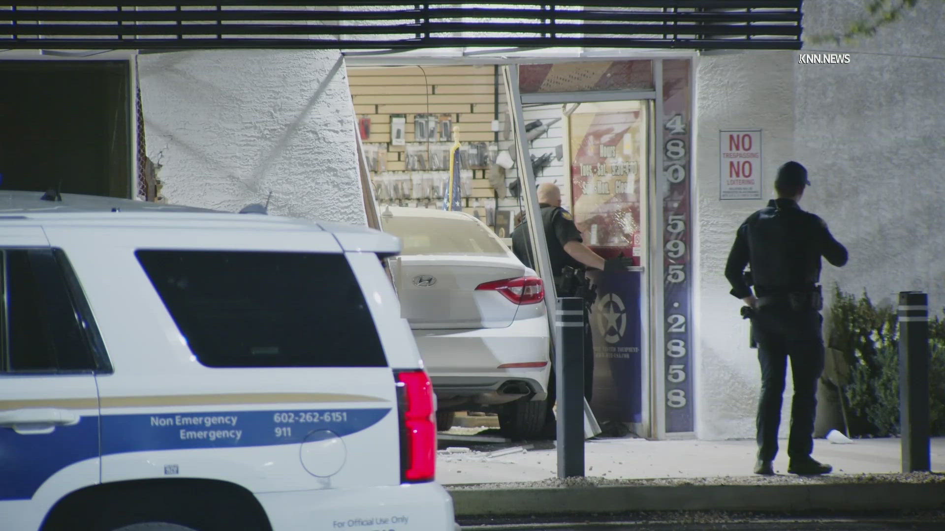 'Maybe not so experienced': Thieves escape with firearm after ramming ...