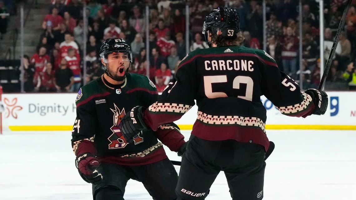 Arizona Coyotes dominate Washington Capitals, 6-0 | 12news.com