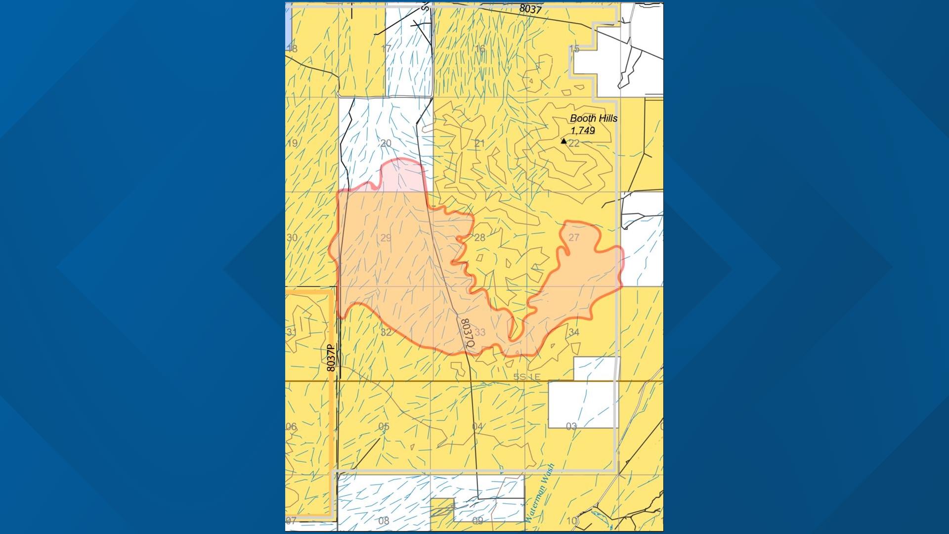 2,000 brush fire burning west of Maricopa | 12news.com