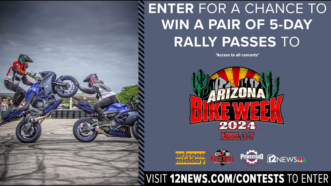 Win a pair of 5-day passes to Arizona Bike Week | 12news.com
