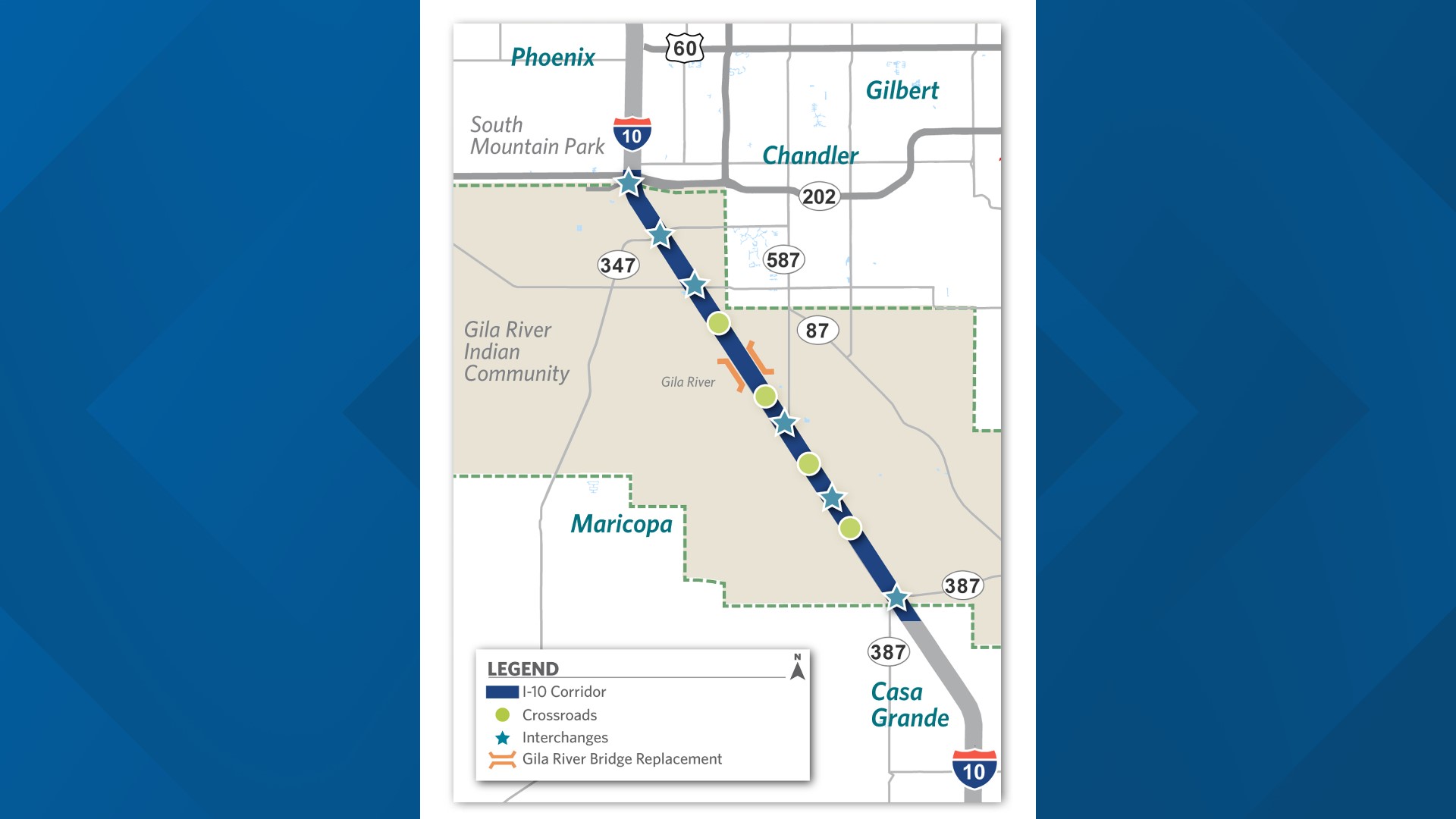 Arizona gets $95 million to expand I-10 south of the Valley | 12news.com