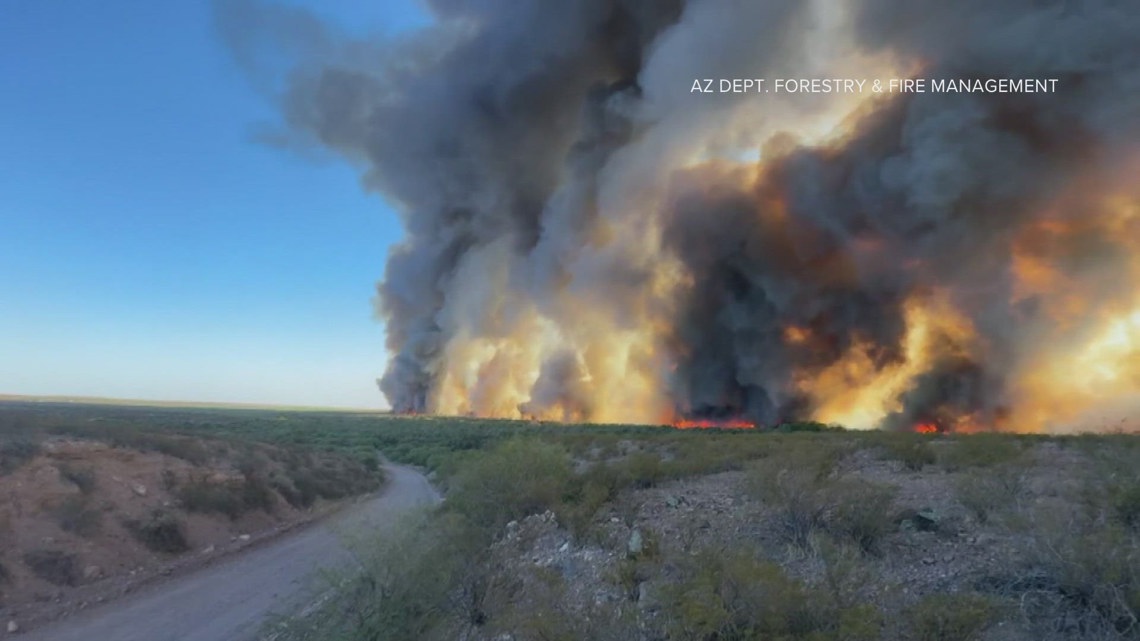 Bryce Fire continues to burn, 25% contained so far | 12news.com